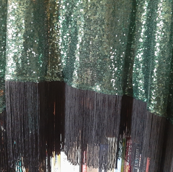 Accessories | Emerald Green Disco Poncho | Poshmark